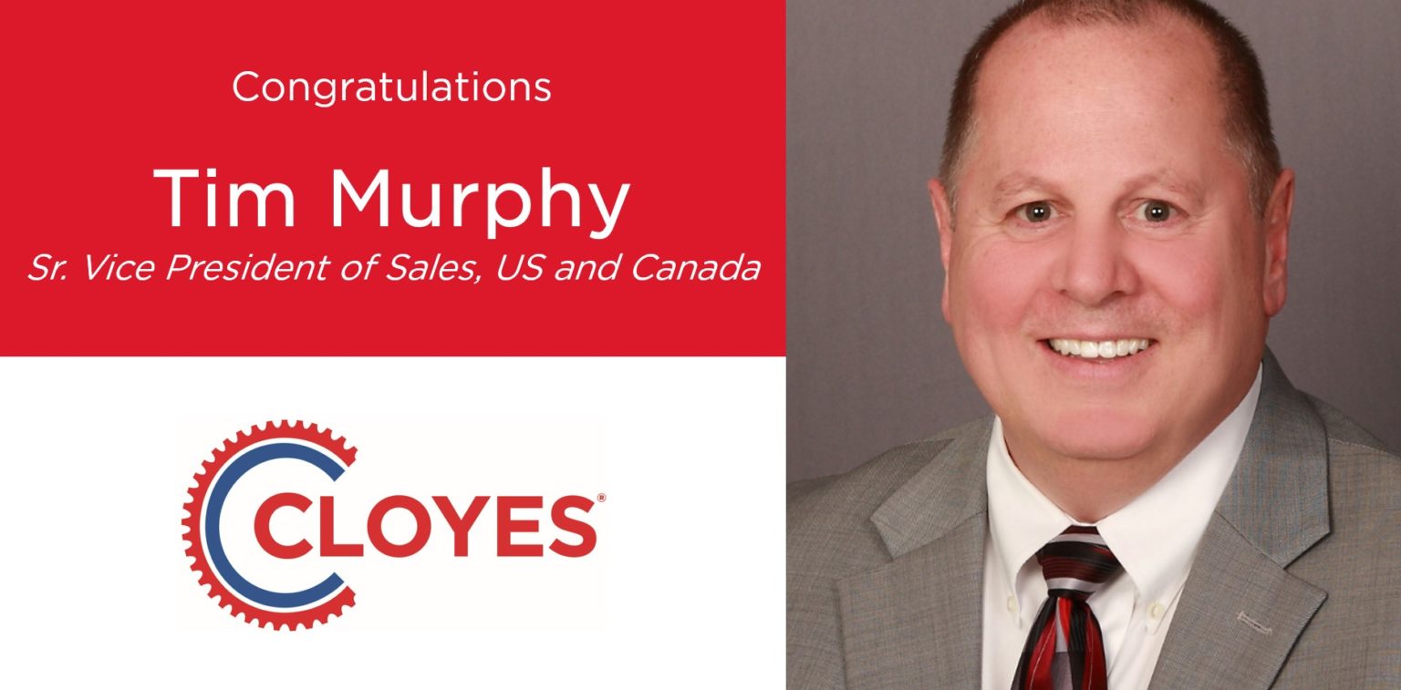 Cloyes Gear and Products Promotes Tim Murphy to Senior Vice President ...
